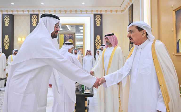 UAE leaders perform prayers, exchange greetings on Eid Al Adha