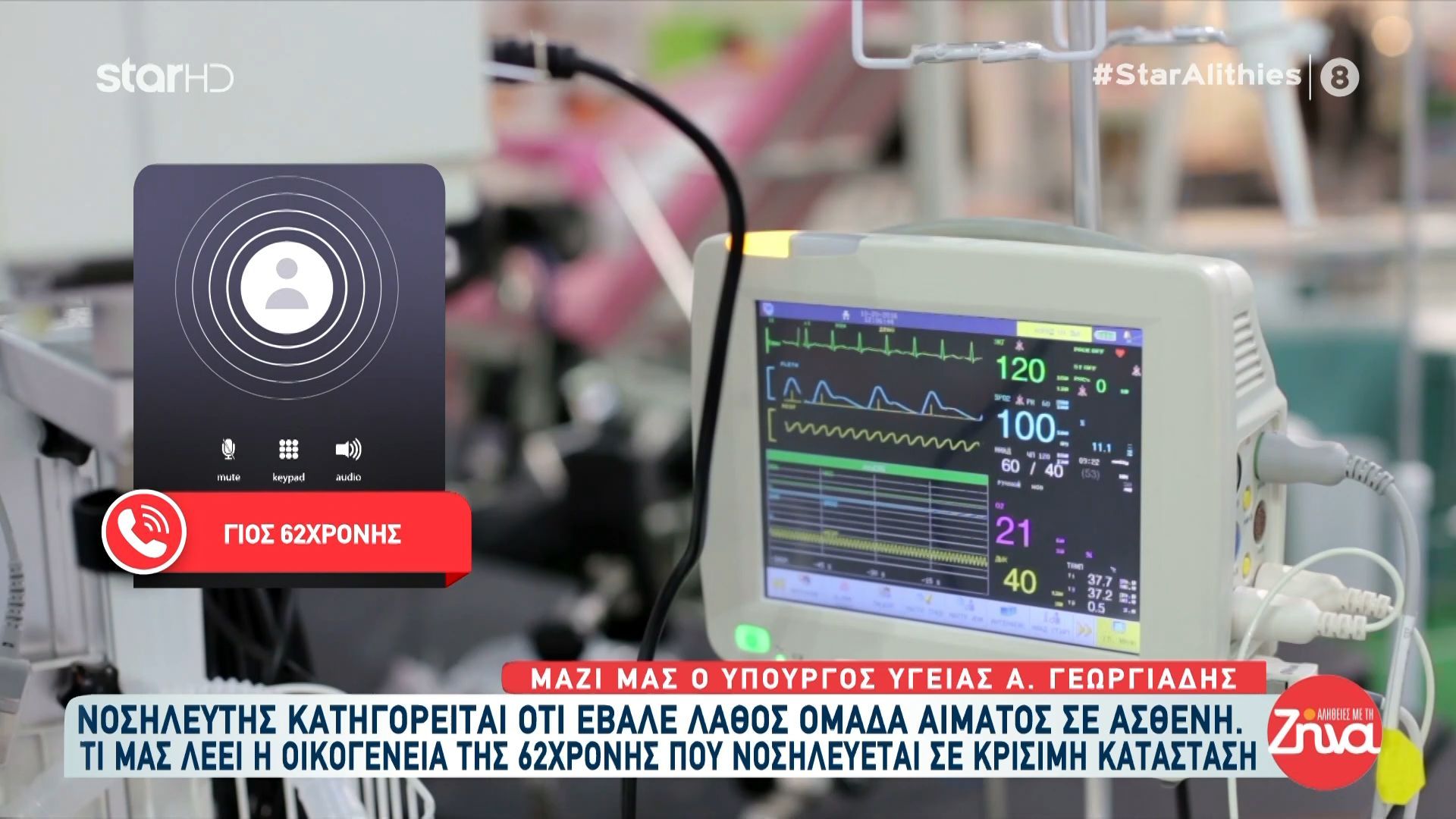 Νοσηλευτής κατηγορείται πως έβαλε λάθος ομάδα αίματος σε ασθενή - Ο ...