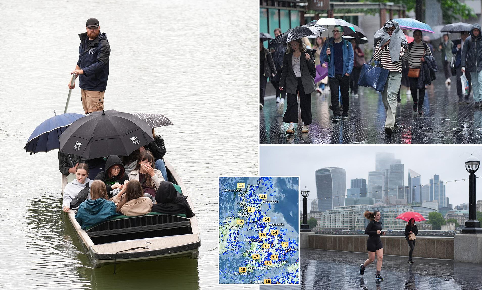 Met Office issues thunderstorm warning with Britain set to get more ...