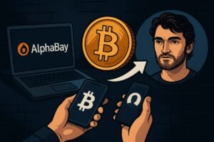 Donazione Bitcoin a Ross Ulbricht: il legame con il mercato nero Alphabay