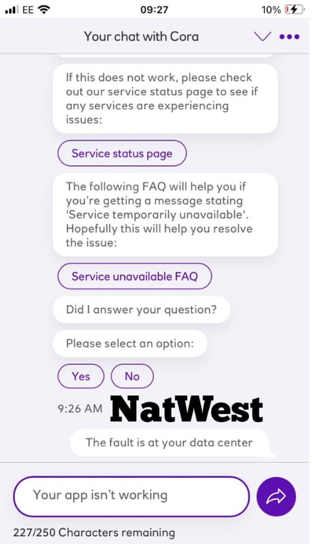 NatWest app is down: Thousands of frustrated customers are unable to ...