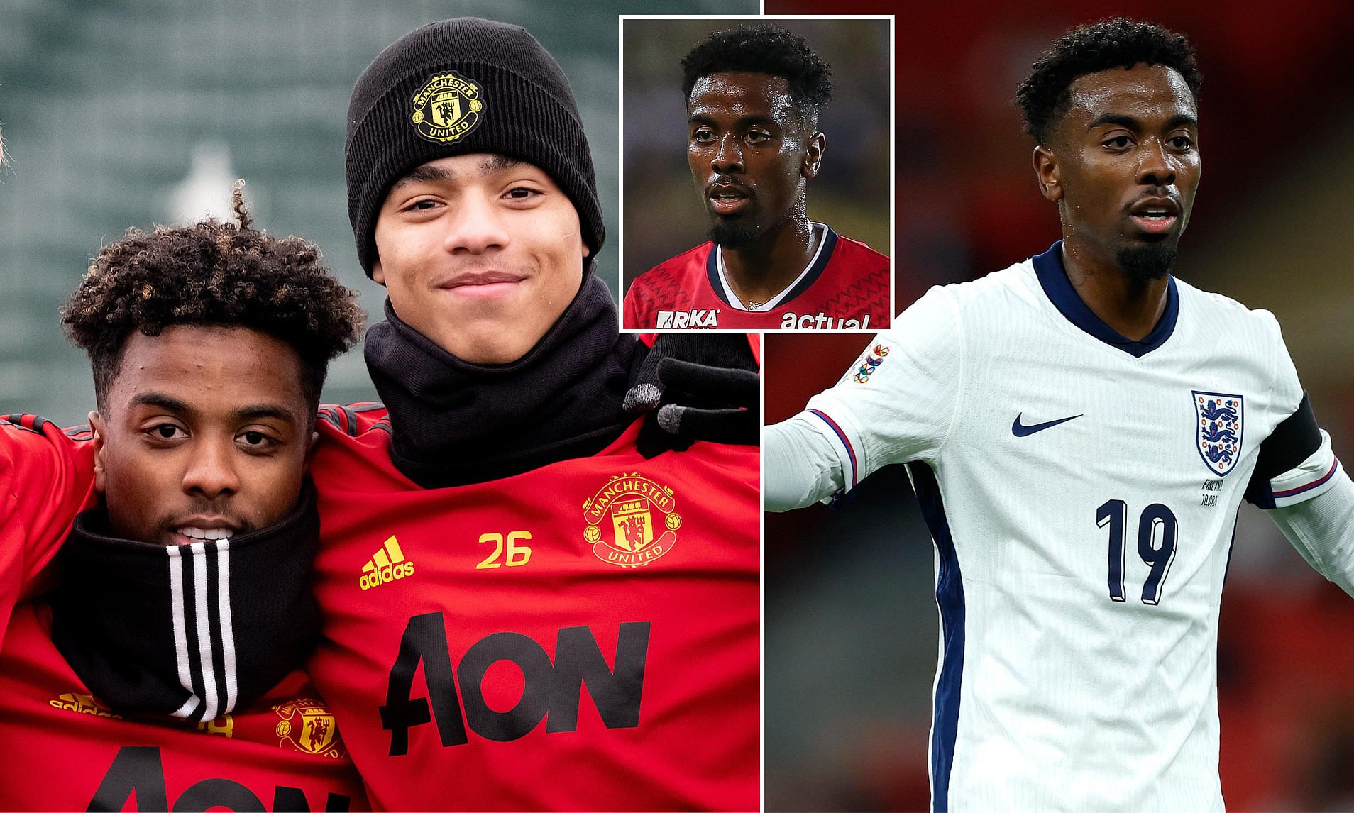 England midfielder and ex-Man United starlet Angel Gomes 'agrees to ...