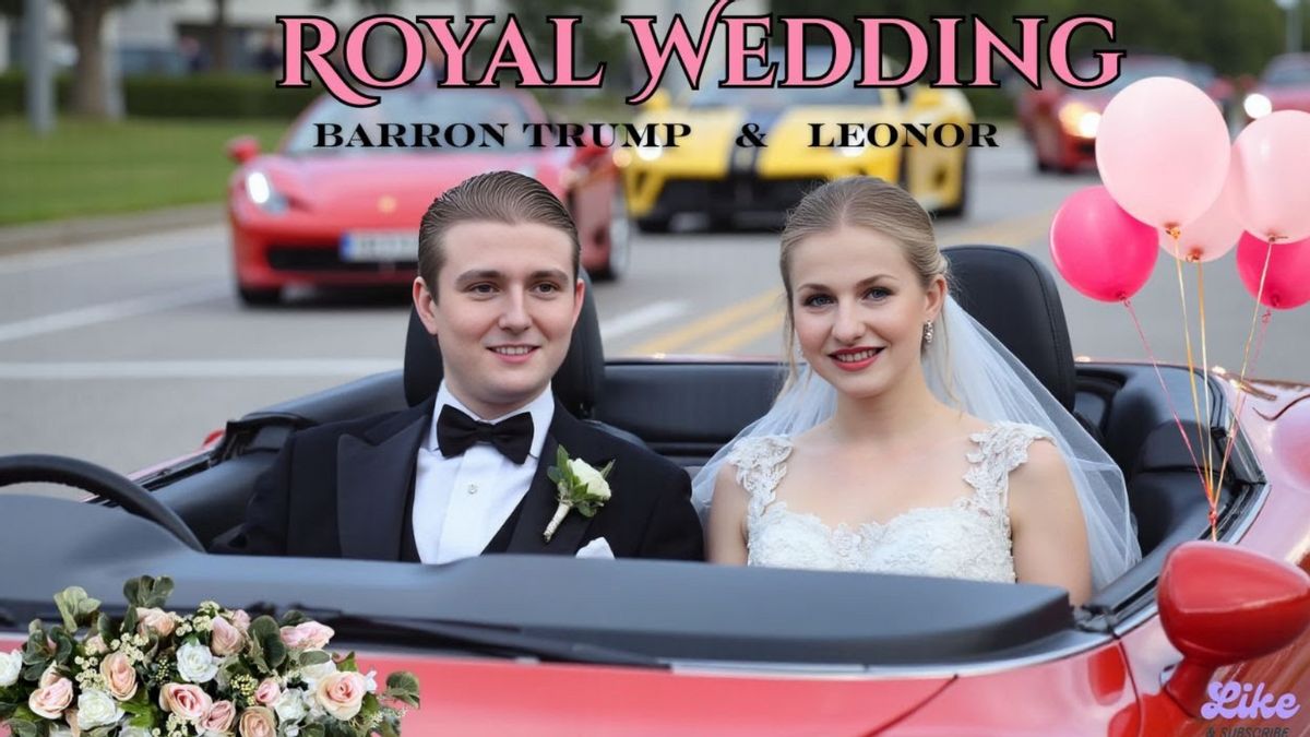 Did Barron Trump marry Princess Leonor of Spain?