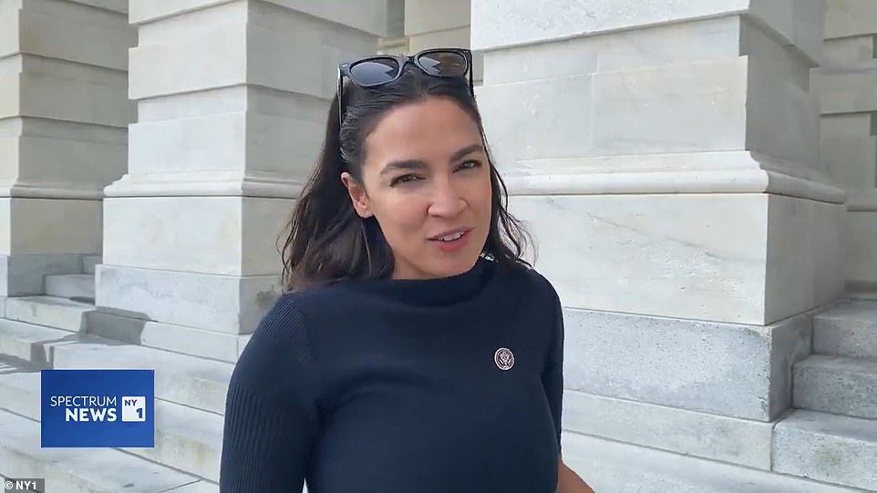 AOC delivers amusing take on Trump and Musk's rivalry