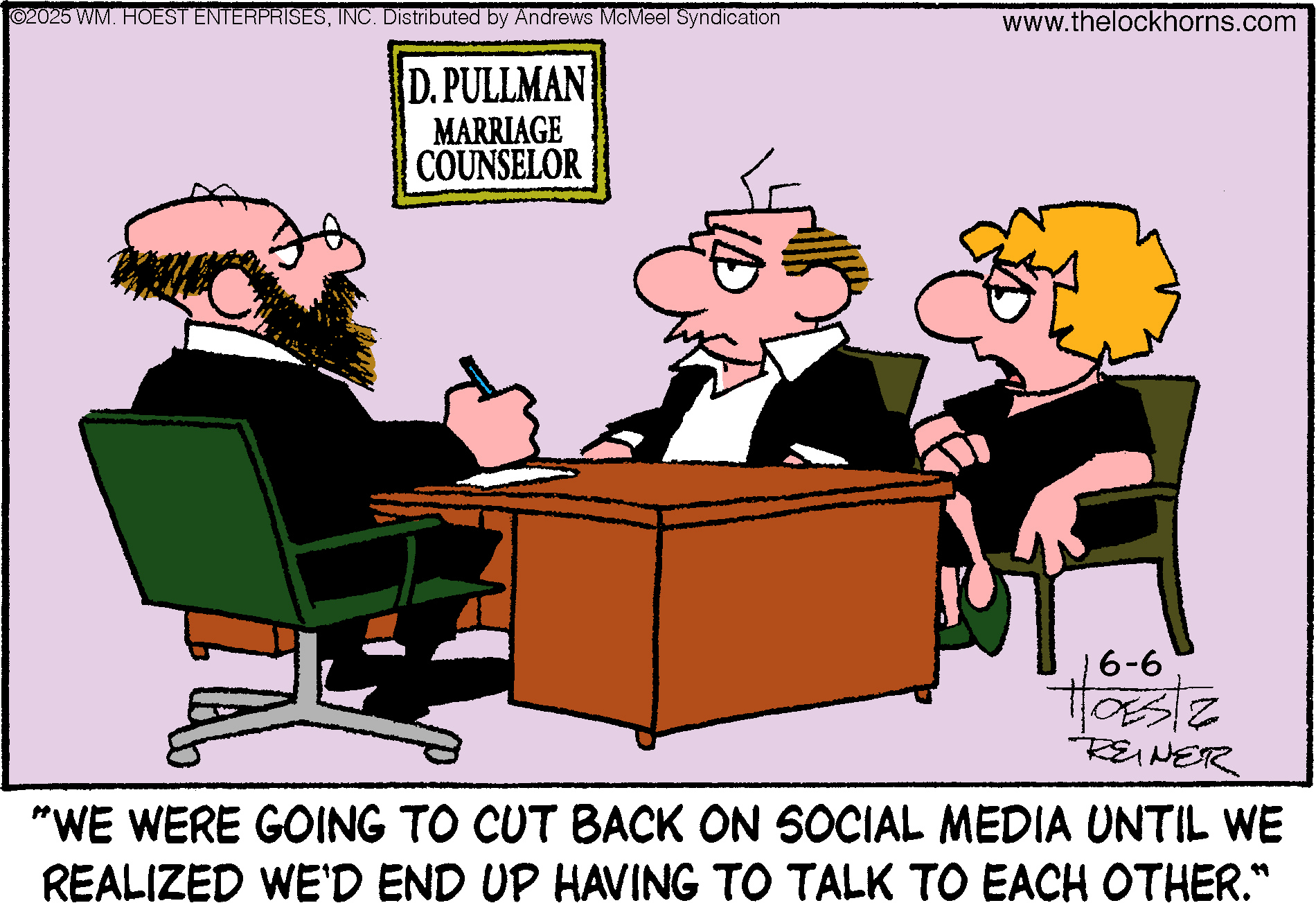 The Lockhorns by Bunny Hoest and John Reiner