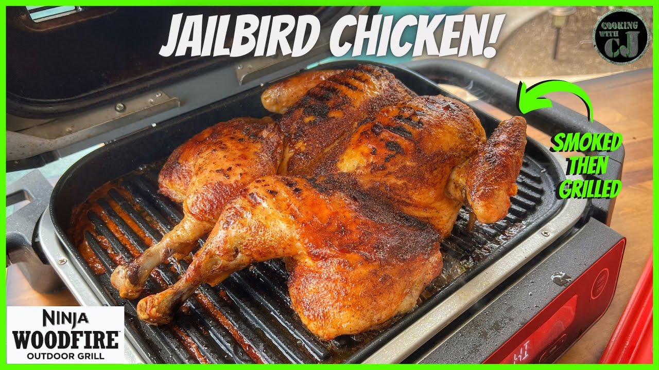 Ninja Woodfire Smoked Spatchcock Chicken