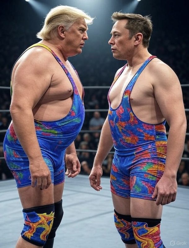 Scontro Trump-Musk, dai Simpson alla Wwe: tutti i meme sulla lite