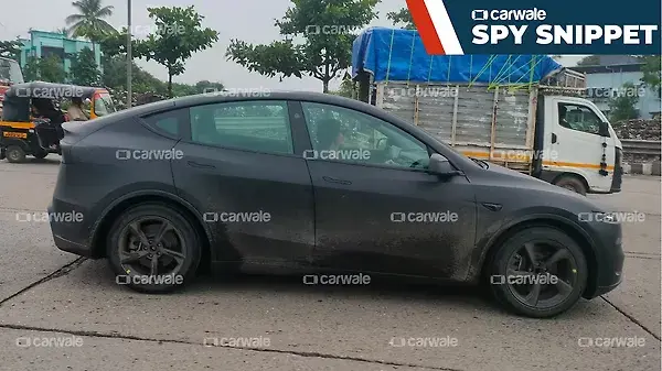 Tesla Model Y Spotted Testing in Mumbai
