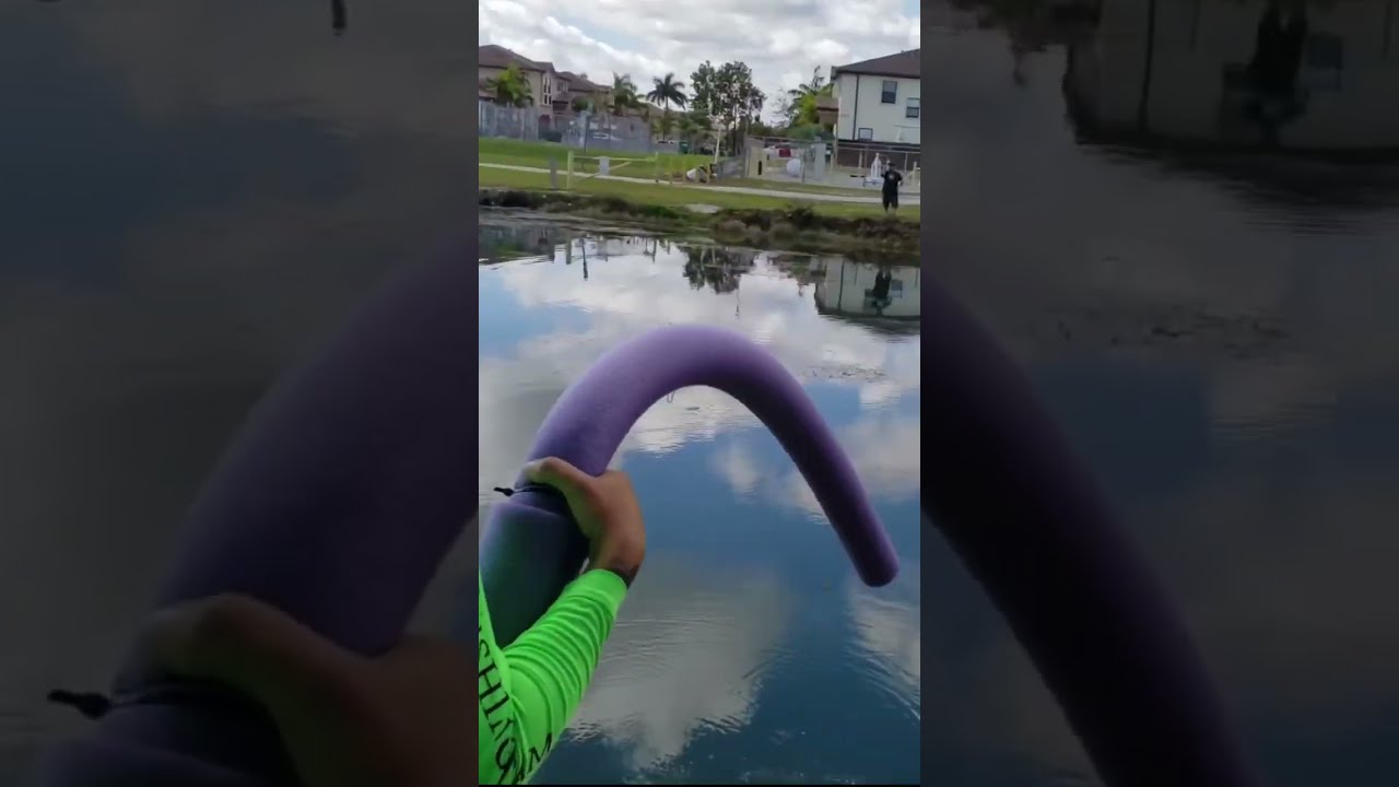DIY Pool Noodle Fishing Rod