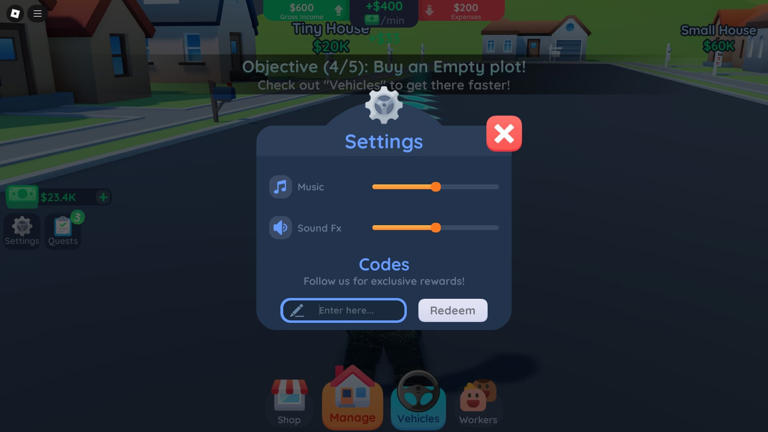 Investor City [CHRISTMAS] codes (January 2026)