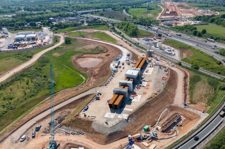 Full M6 diversion map ahead of HS2 closure this weekend