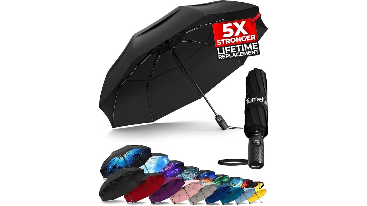 This 100mph wind-tested umbrella with 15,000 reviews is now under £16 ...