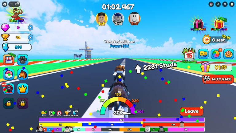 Horse Race Codes (October 2025)