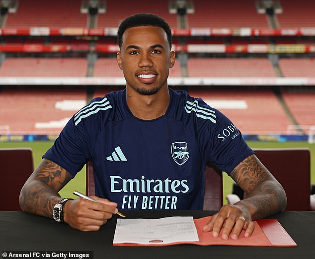 Arsenal star Gabriel signs new four-year deal as he commits long-term ...