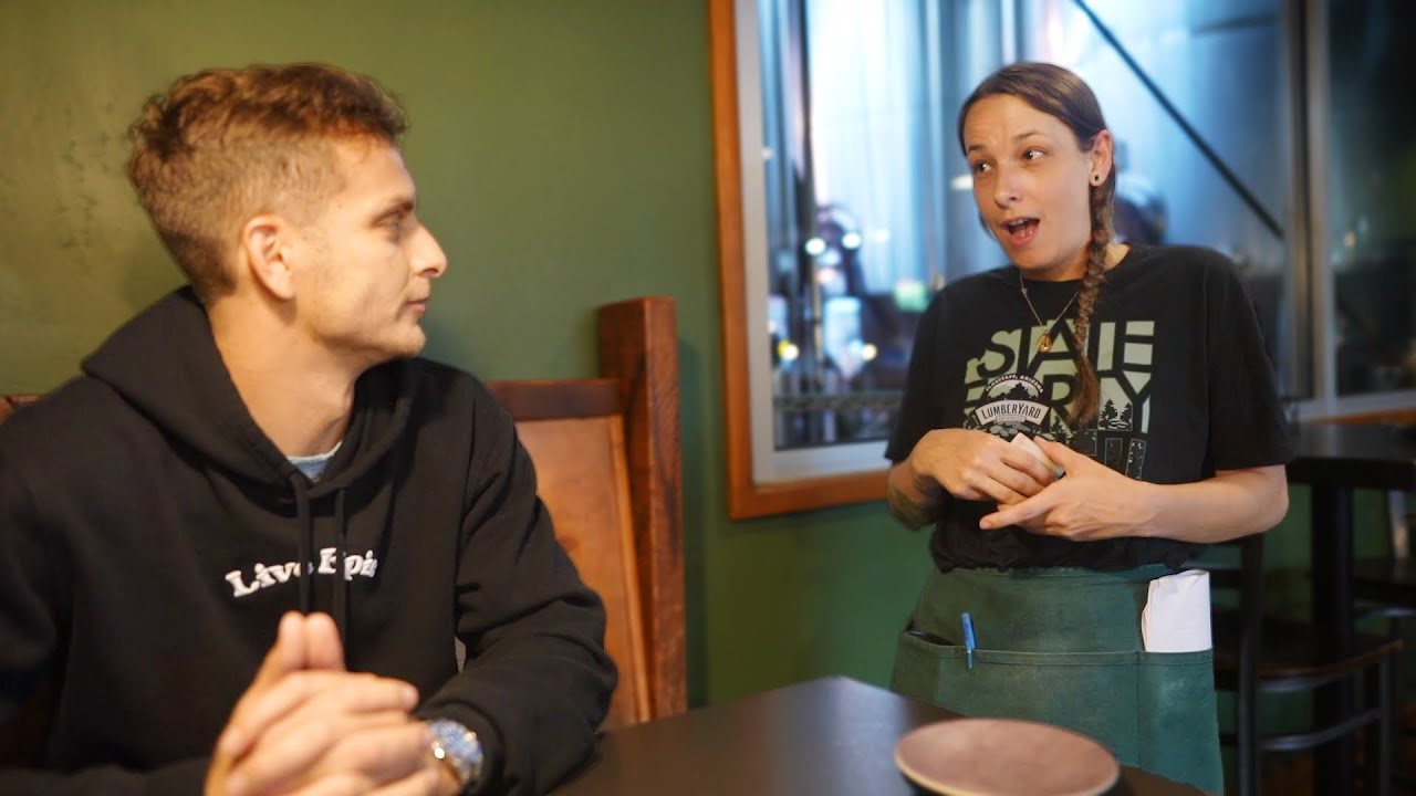 Surprising a waitress with her biggest tip ever!