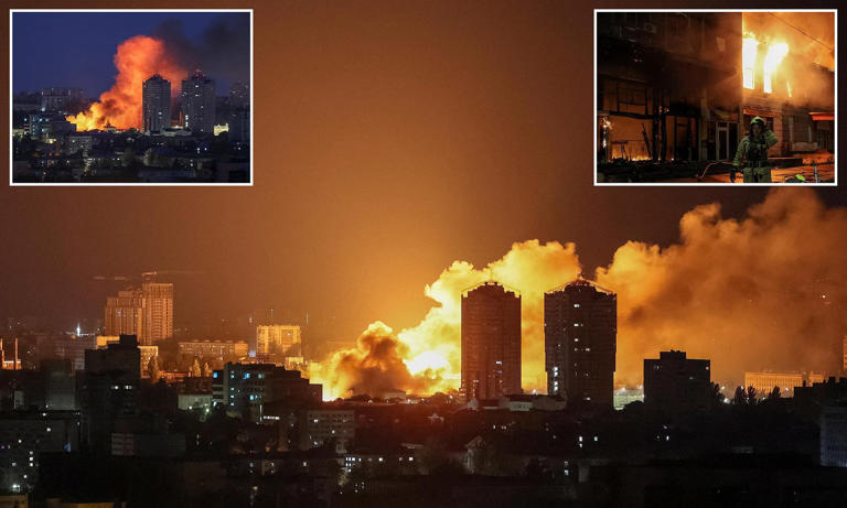 Putin hits Kyiv with another huge missile attack in revenge over ...