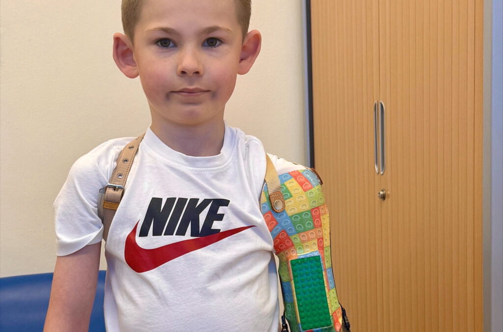 Young Lego fan gets custom prosthetic arm – made with Lego