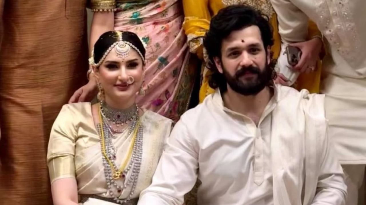 Naga Chaitanya, Nagarjuna light up the baraat with Dance as Akhil Akkineni ties the knot with ...