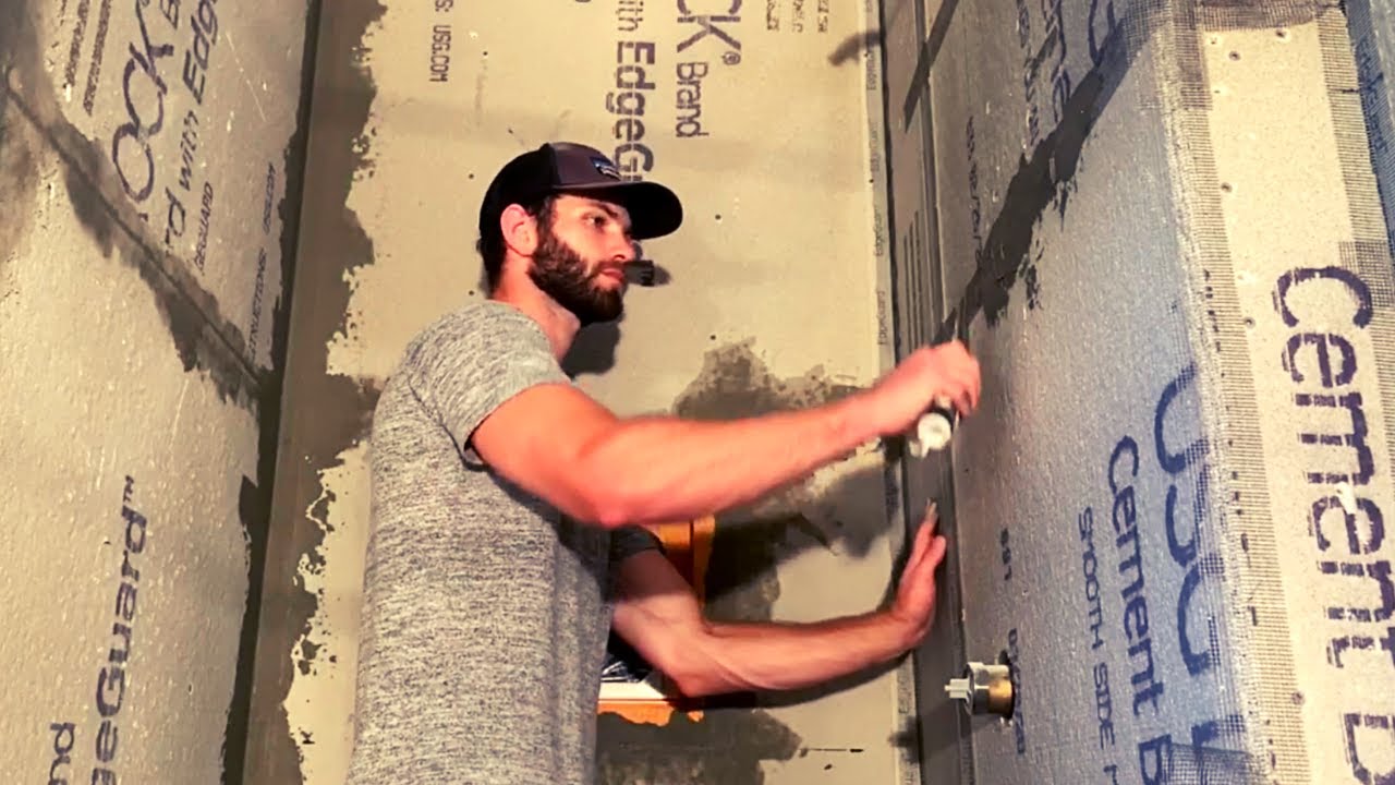 How to install cement board. Tips for wet areas