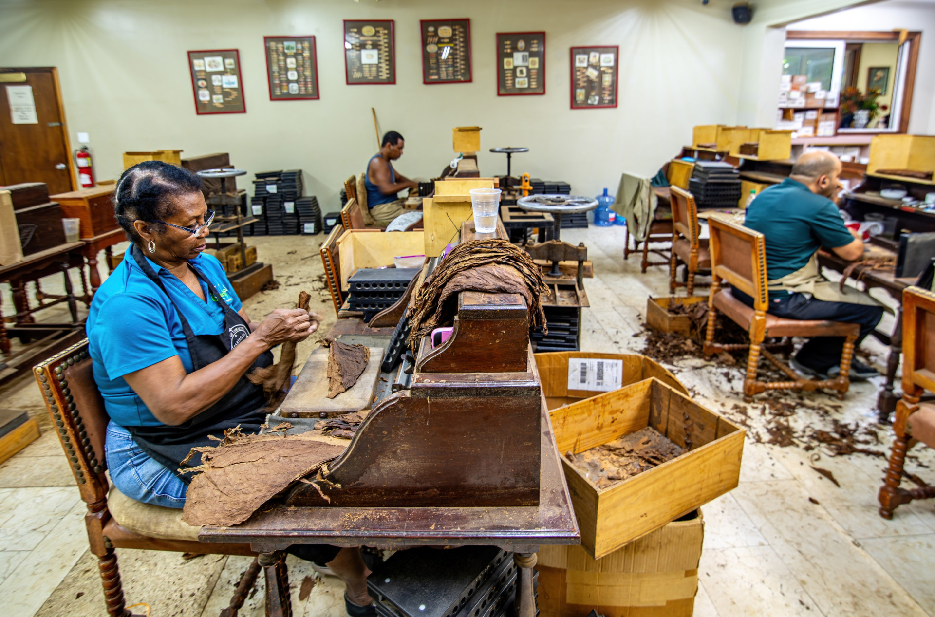 The top 30 countries where women work the most