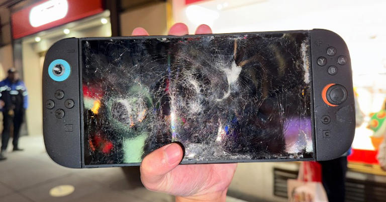 'Banned from Nintendo San Francisco': YouTuber smashes Switch 2 in ...
