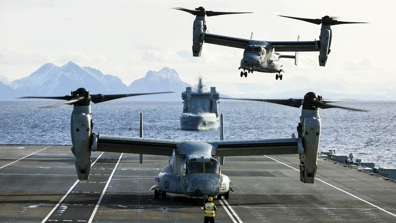 USMC Aircraft Embark on Arctic Mission with HMS Prince of Wales