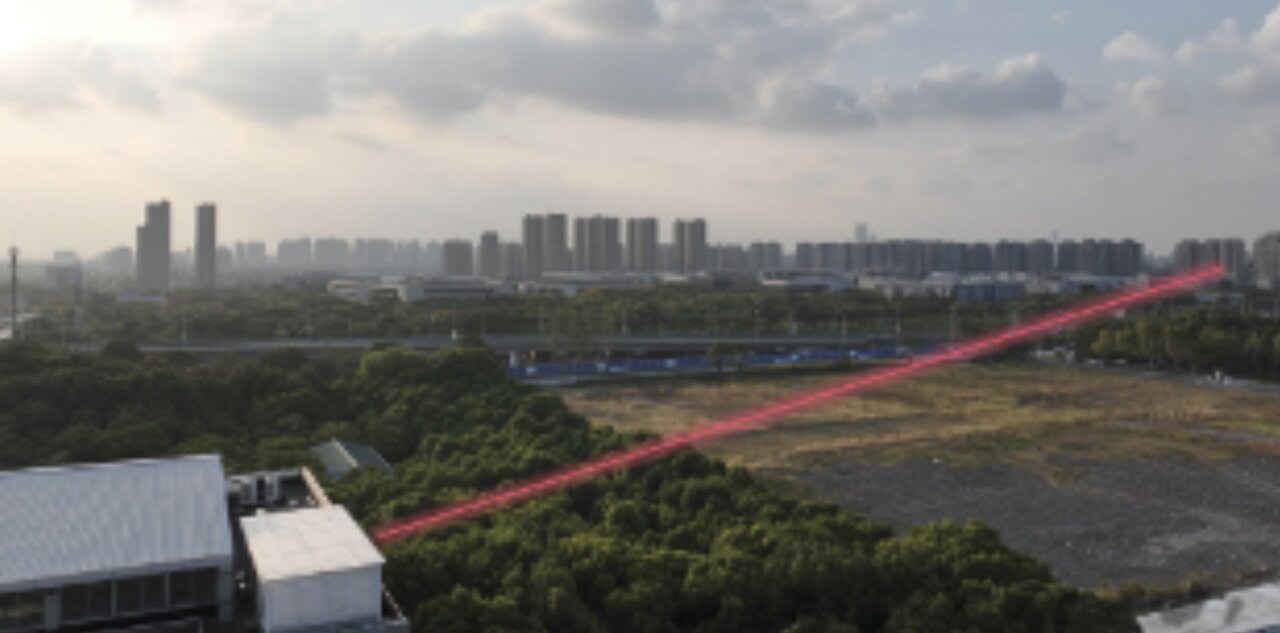 An active optical intensity interferometry scheme enables synthetic ...