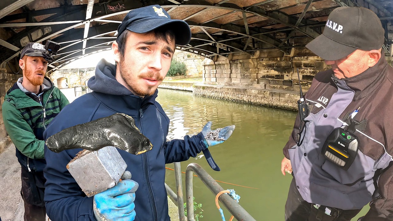 On lance nos aimants les plus puissants dans le canal ! Une découverte ...
