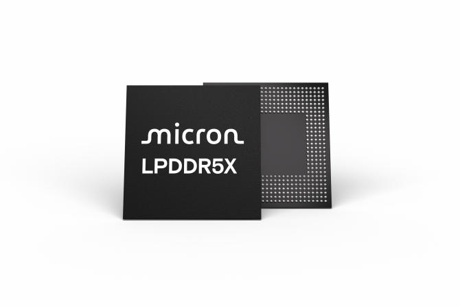 Micron Ships Samples of Speedy 1-Gamma-Based LPDDR5X Memory