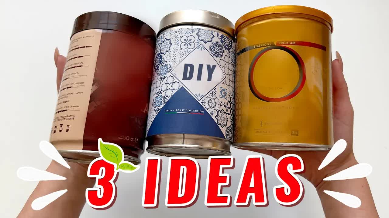 AN UNCONVENTIONAL USE OF OLD CANS YOU HAVEN'T SEEN YET! DIY!