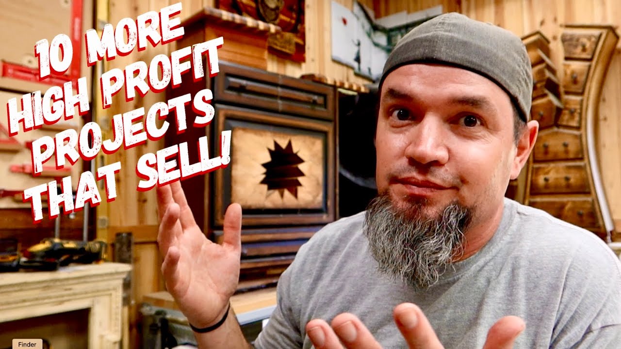 10 More Woodworking Projects That Sell - Low Cost High Profit - Make ...