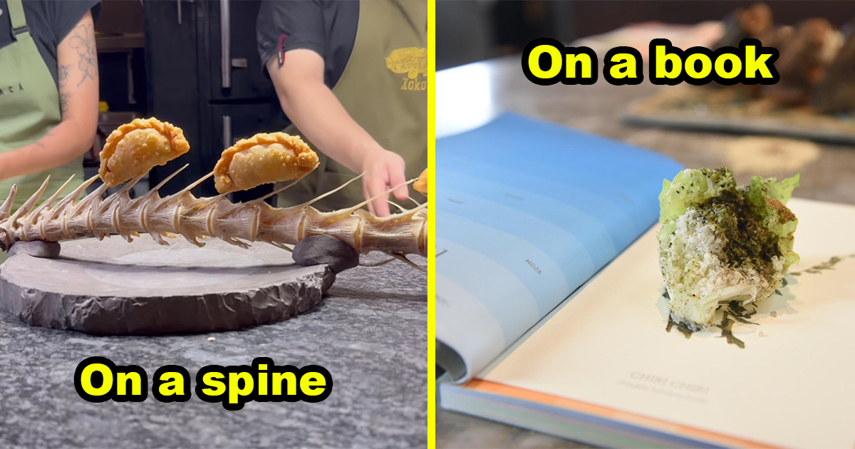 35 Ridiculous Dishes Served On Anything But A Plate (June 6, 2025)