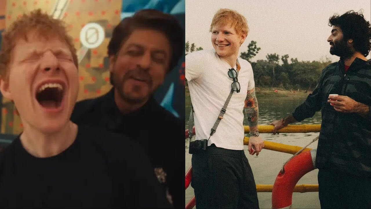 Ed Sheeran Sings With Shah Rukh Khan In New Song Sapphire, Explores ...