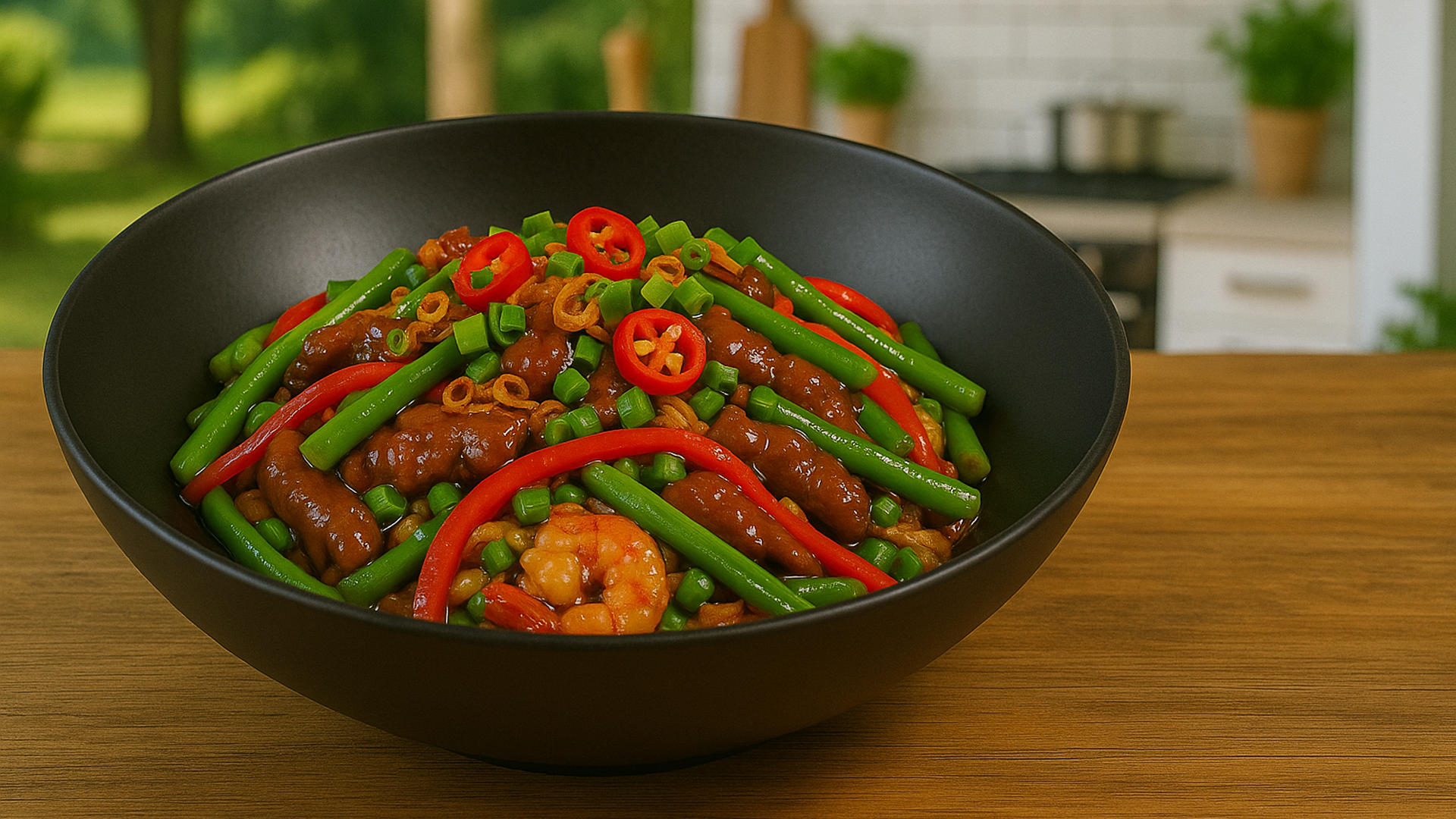 How to Make Green Beans with Pork Belly Recipe That’s Savory, Crunchy ...