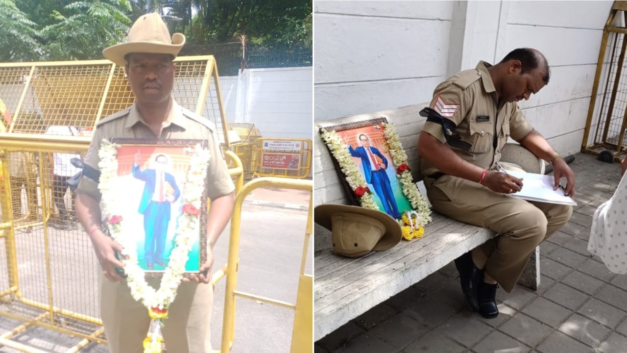 Black armband, Ambedkar's photo: Bengaluru cop protests police chief's ...