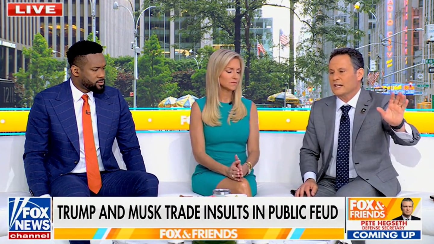 ‘Fox & Friends’ Host Freaks Out About Musk’s ‘Crazy’ Trump War: ‘What ...