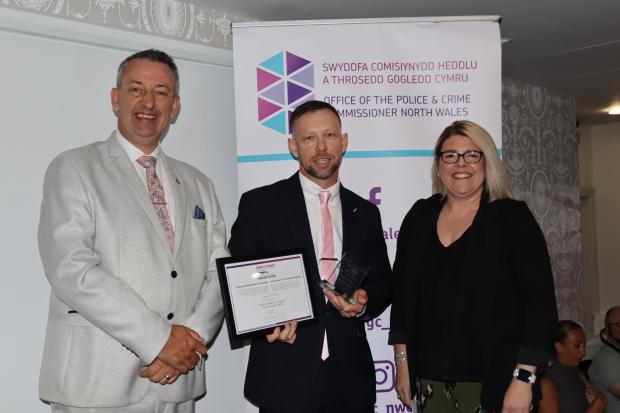 Anti-knife campaigner Danny Maddocks recognised at police awards event