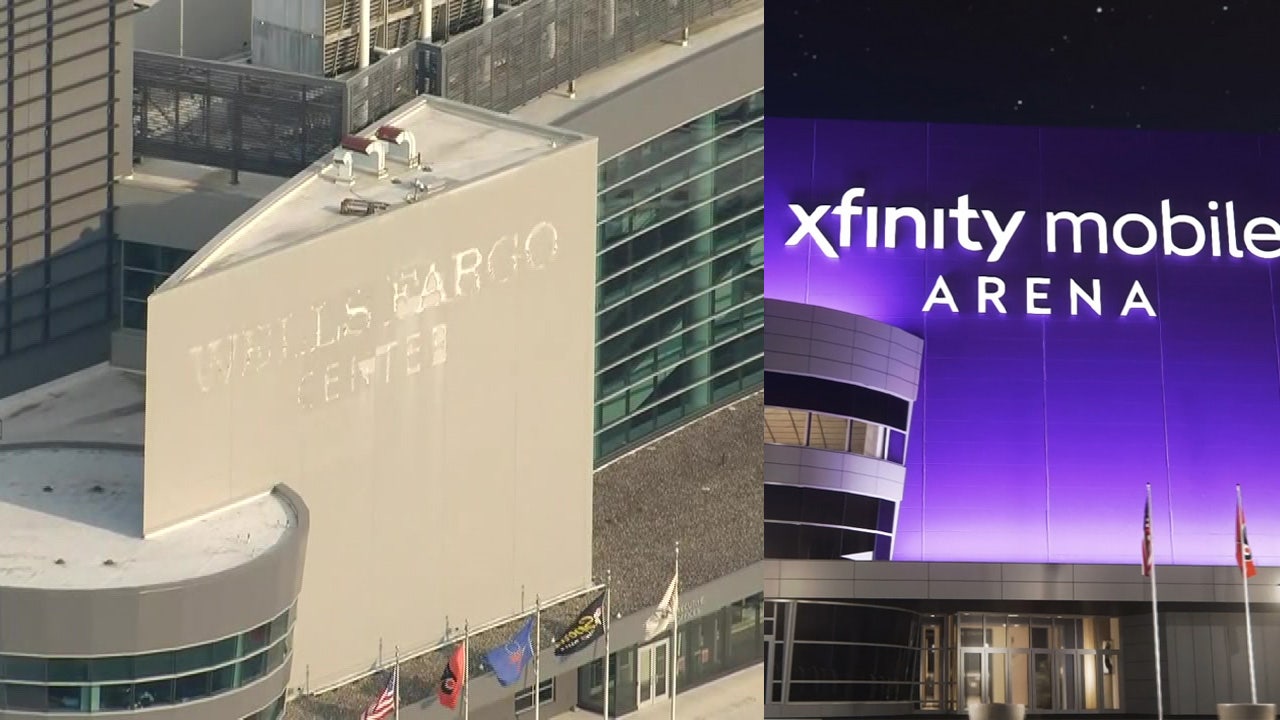 Xfinity Mobile Arena: Wells Fargo Center signage removed as South ...