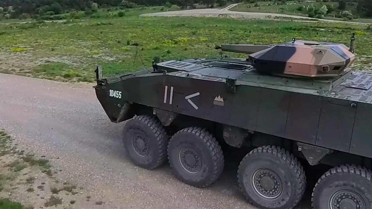 Video: Vantage Combat Module Undergoes First Live Tests on ATLAS 8×8 ...