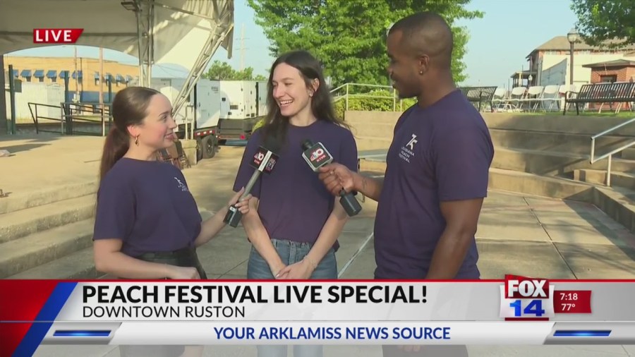 Experience Ruston official discusses the 2025 Louisiana Peach Festival