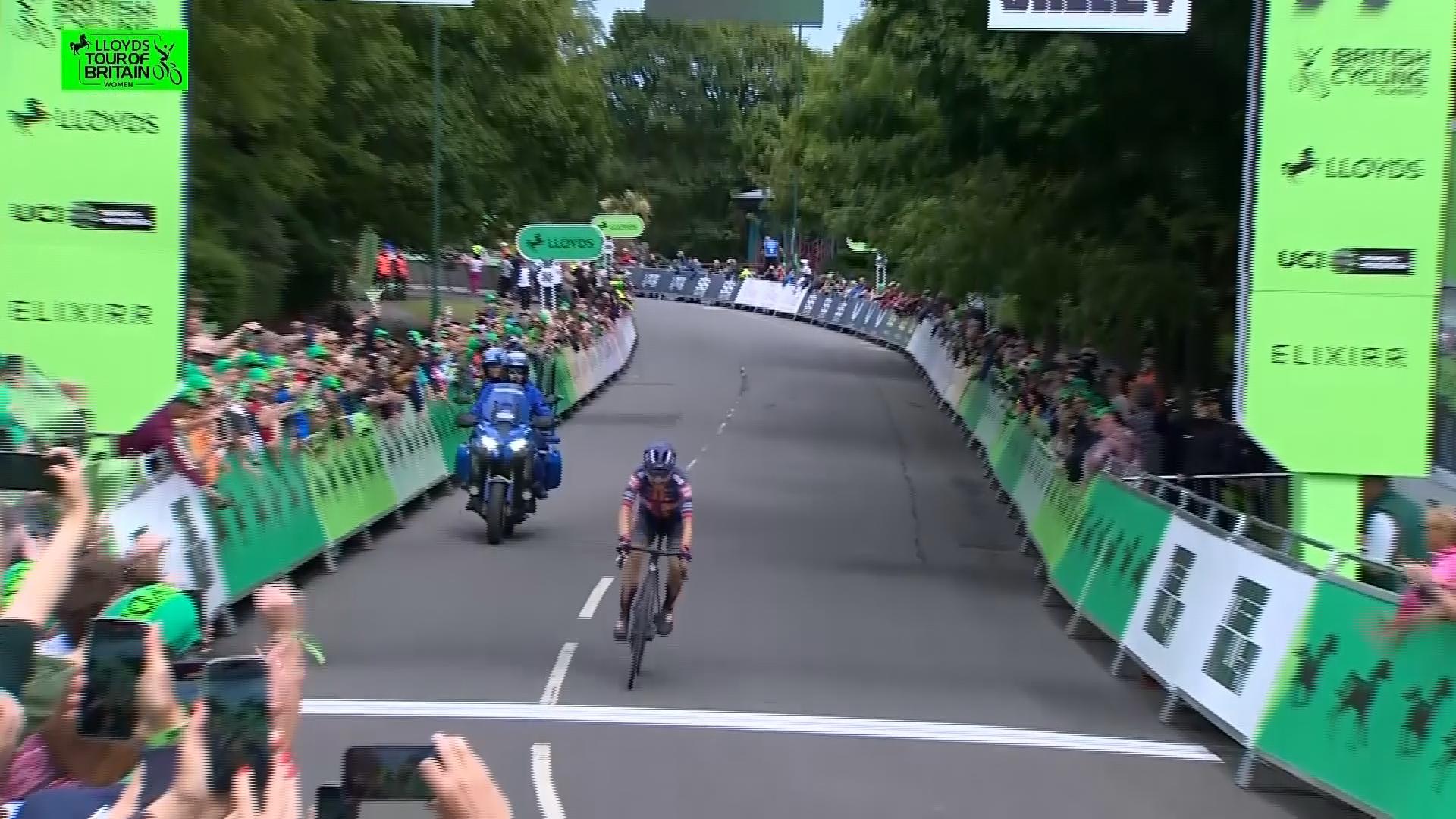 Mara Roldan wins Stage two of the Women's Tour of Britain