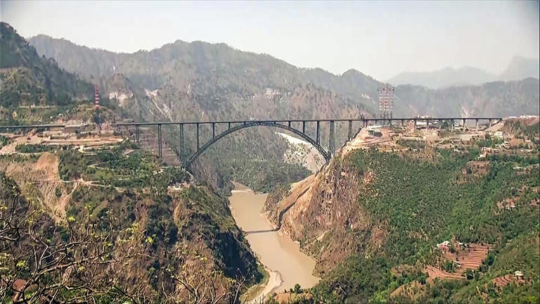 Photos: Narendra Modi inaugurates ‘Chenab Rail Bridge’, a strategic ...