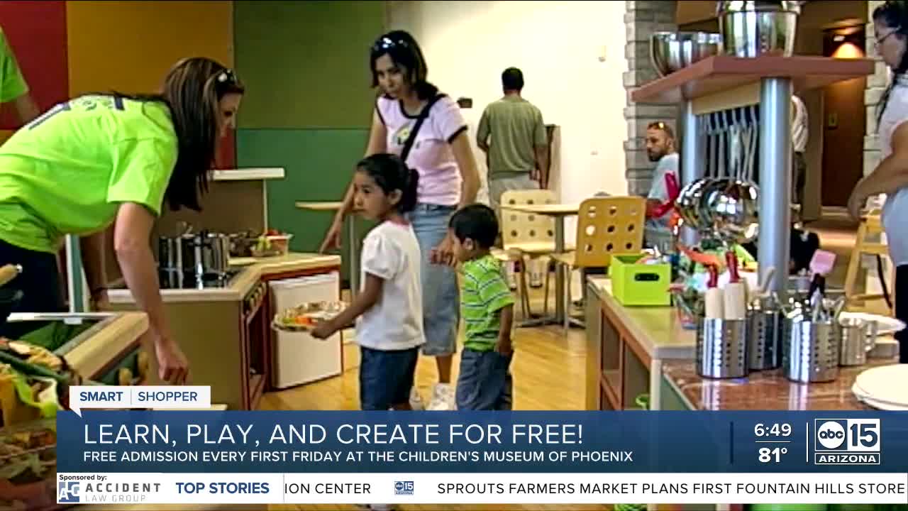 Free admission at the Children's Museum during First Friday!