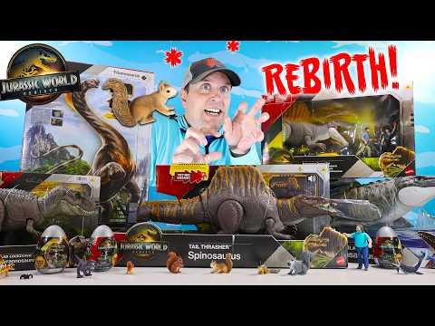 Jurassic World Rebirth New Dinosaur Toys Are Huge! Mattel Collection Review