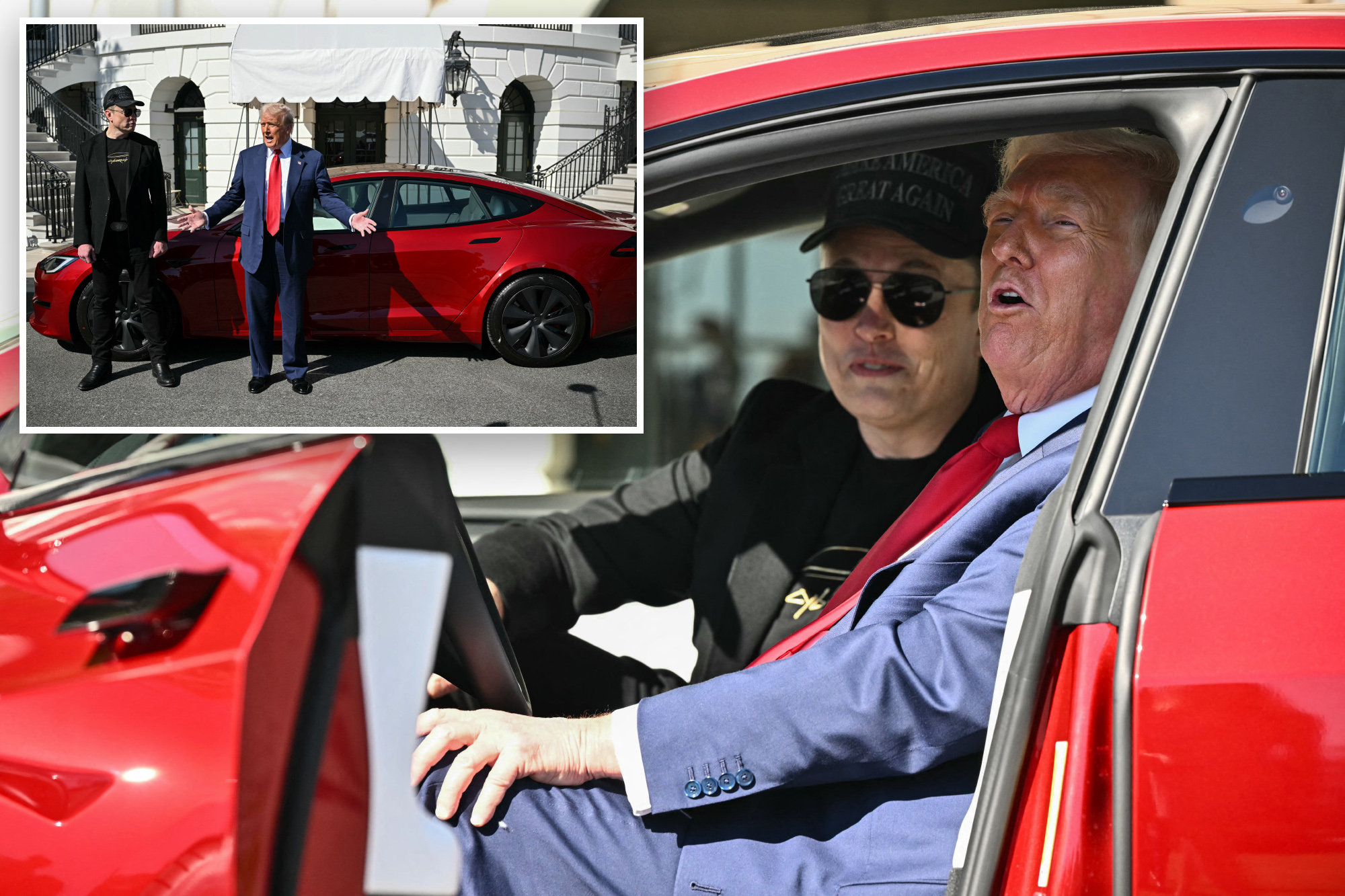 Trump wants to get rid of the Tesla he bought to show support for Elon ...