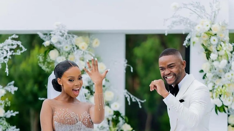 Ntando Duma and Una Rams share intimate details of their wedding day
