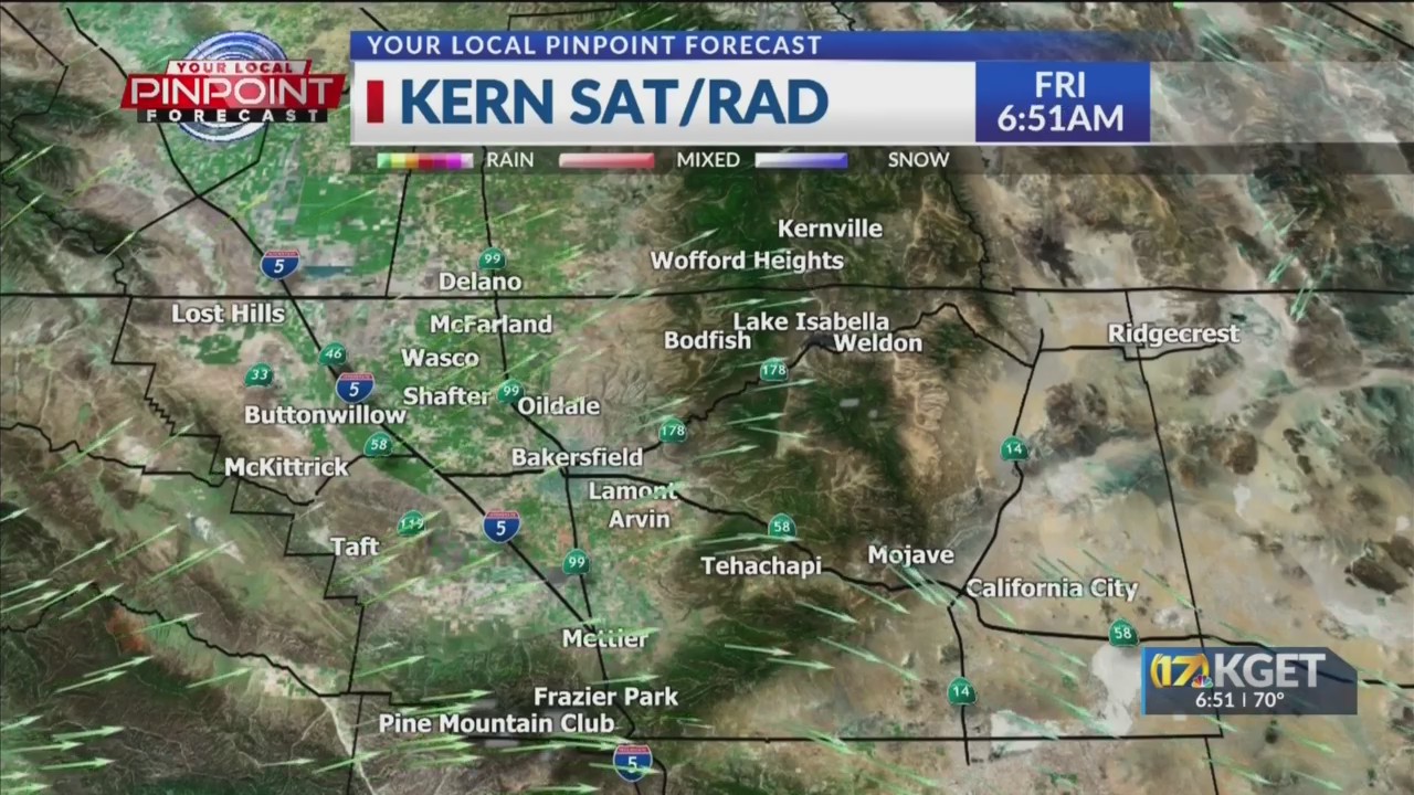 Kevin Charette's Bakersfield Weather Forecast - June 6, 2025