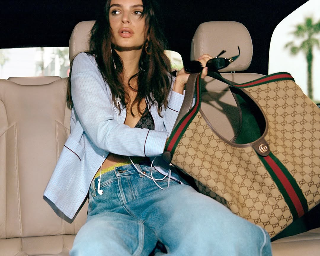 Gucci's Latest GG Monogram Campaign Shows a (Luxurious) Day in the Life ...