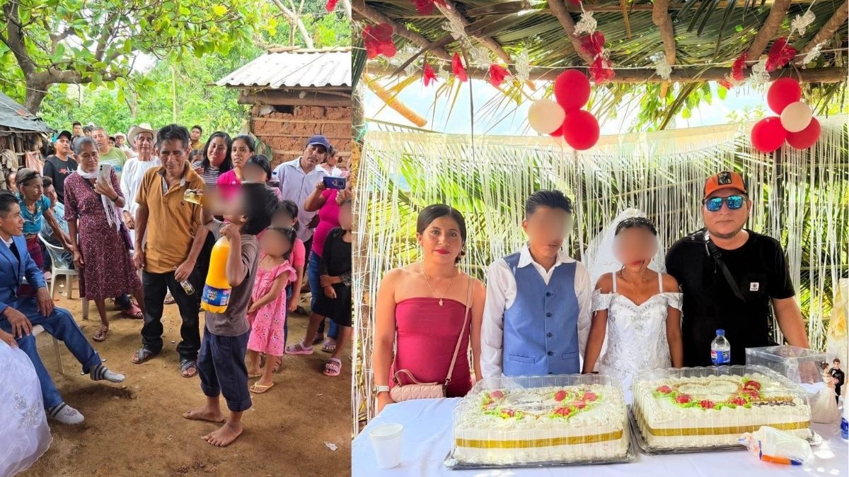 Presuntos adolescentes se casan en Oaxaca; niños toman alcohol en fiesta