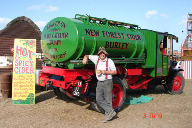 Cider legend who took taste of New Forest to London awarded national honour